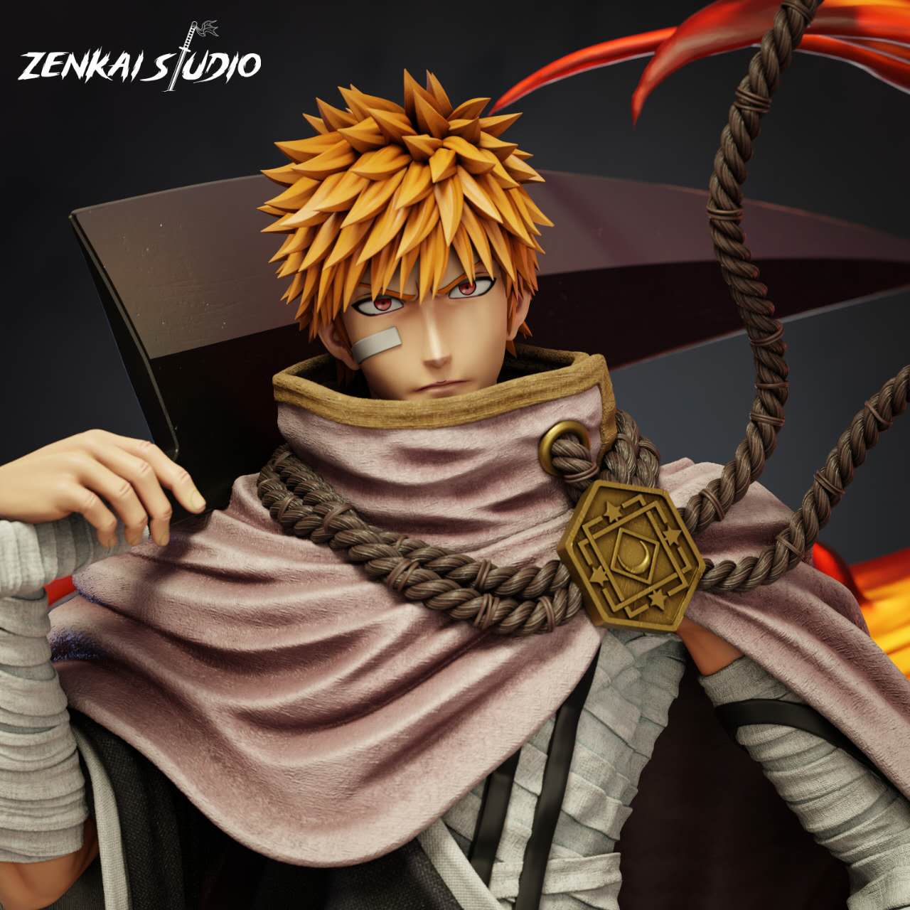 Ichigo & Rukia - Bleach Statue - Zenkai Studio[Per-Order] - GKHUBS