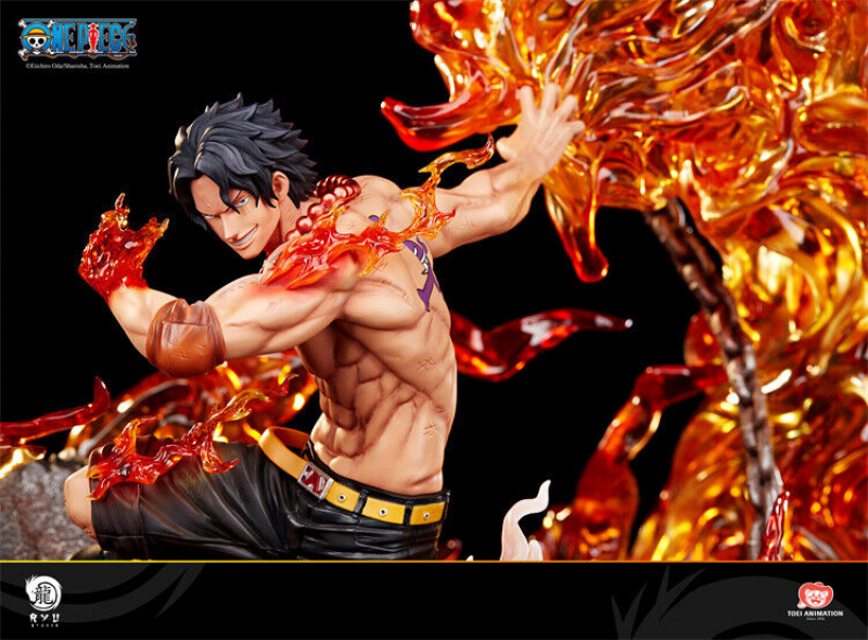 Luffy x Ace Licensed Resin-One Piece Statue-Ryu Studio [ Instock] - GKHUBS