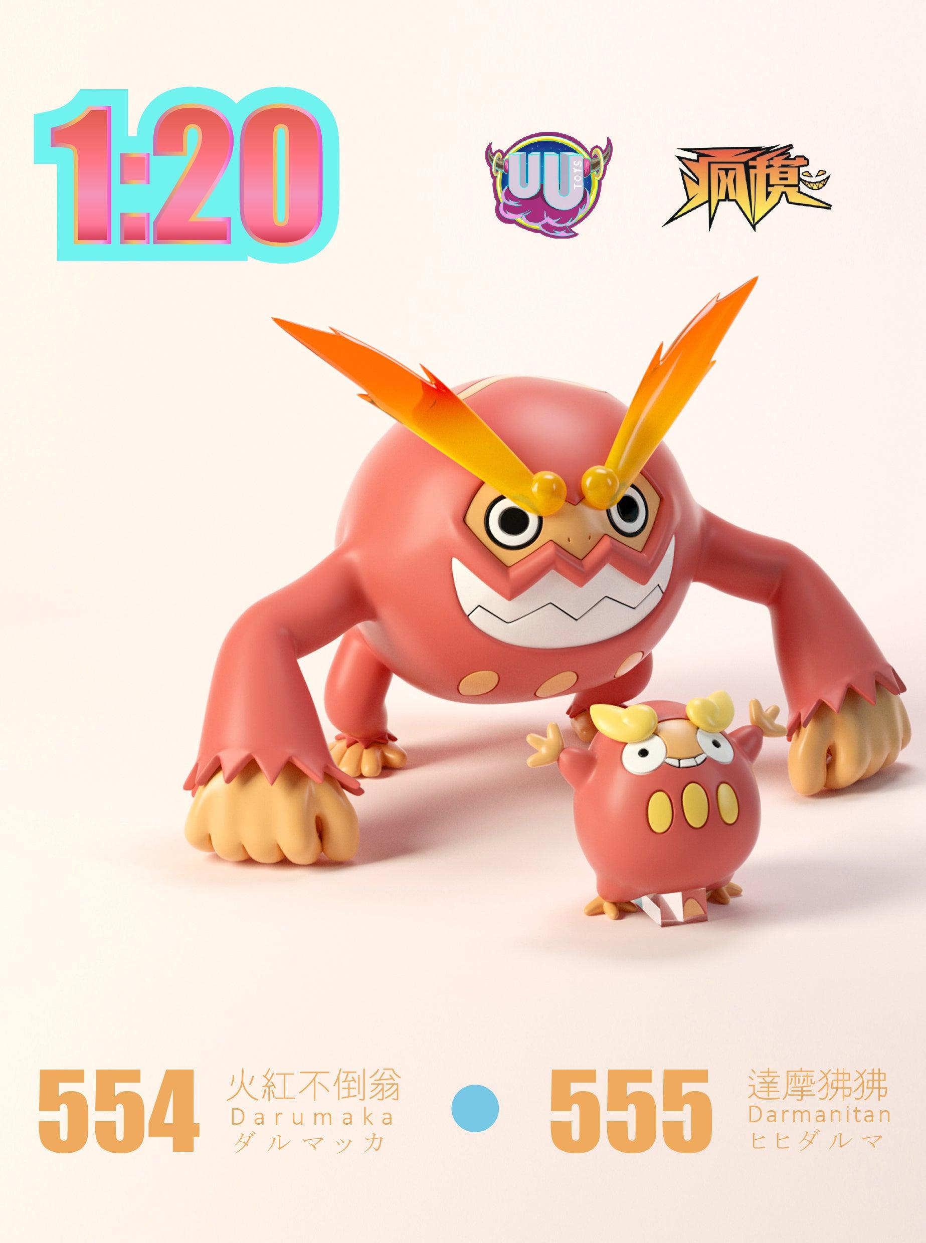 1/20 Scale World Zukan Standard Mode & Zen Mode Darmanitan Set ...