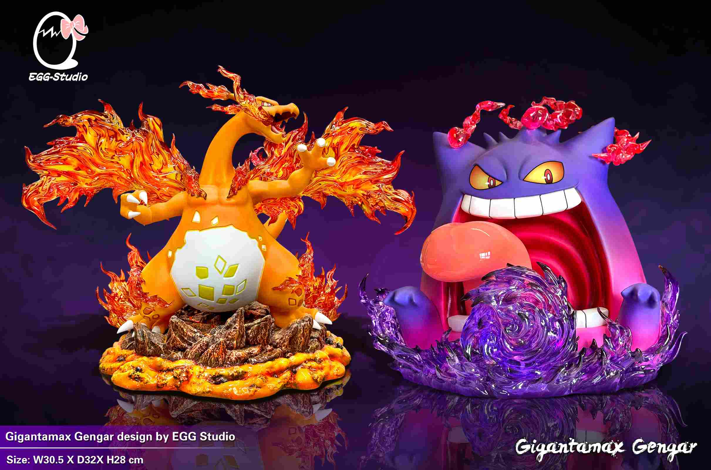 Gigantamax Gengar - Pokemon Resin Statue - EGGS Studios [Pre-Order ...