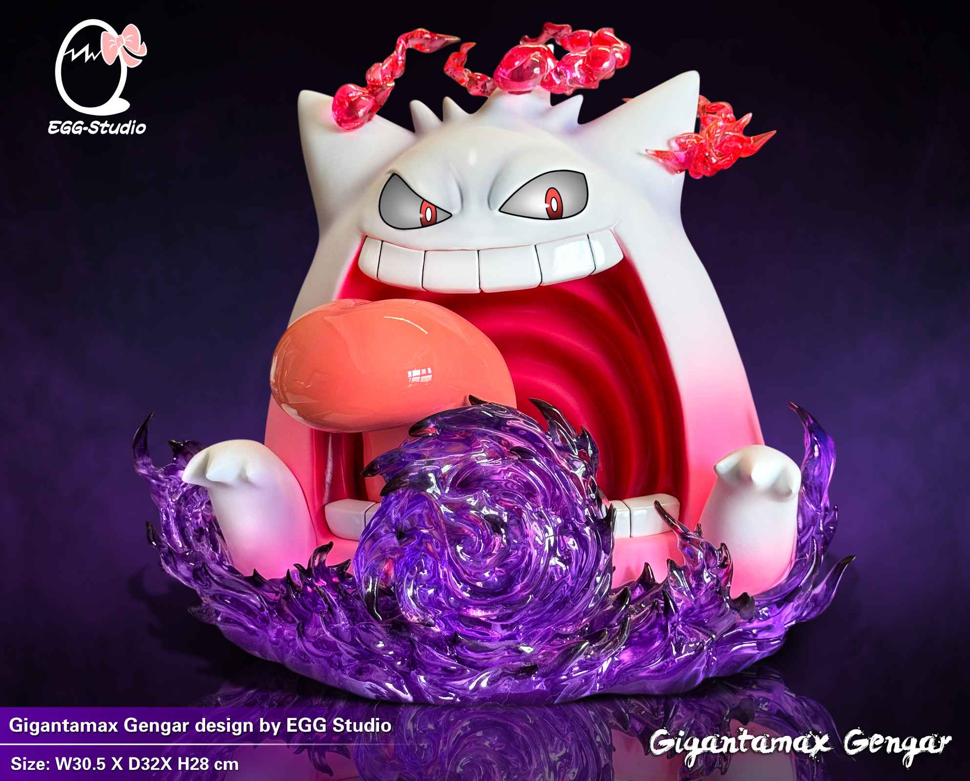 Gigantamax Gengar - Pokemon Resin Statue - EGGS Studios [Pre-Order ...