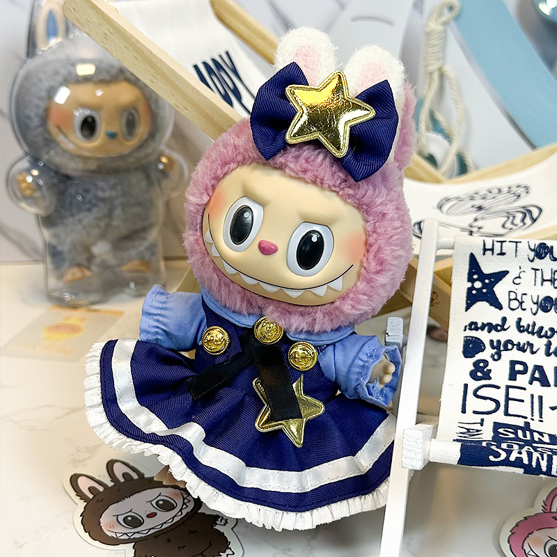 Labubu Bunny Cop Outfit Dress ?C Fits Gen 1/2 - GKHUBS