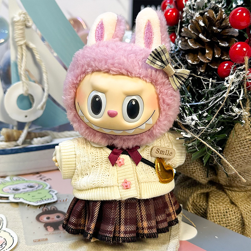 Labubu JK Schoolgirl Outfit Set ?C Fits Gen 1/2 - GKHUBS